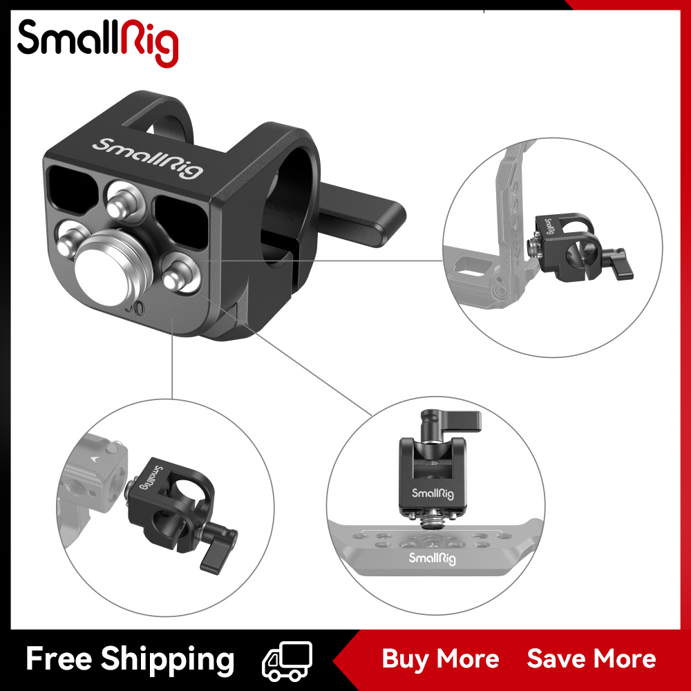 SmallRig 15mm Universal ARRI Locating Single Rod Clamp 4171 | Shopee ...