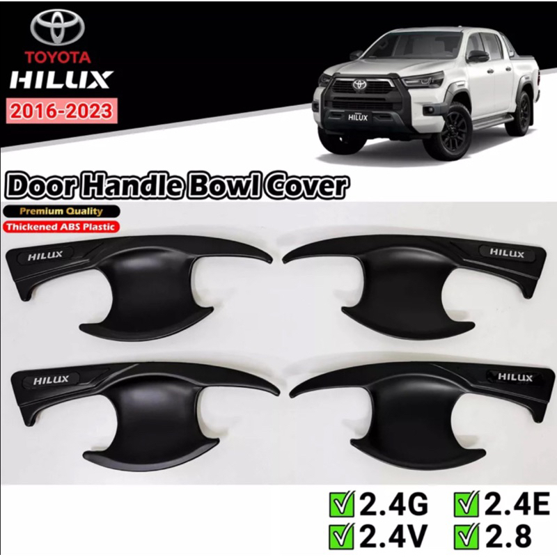 Toyota Hilux Revo Rocco inner handle cover hilux door handle cover 4x4 ...