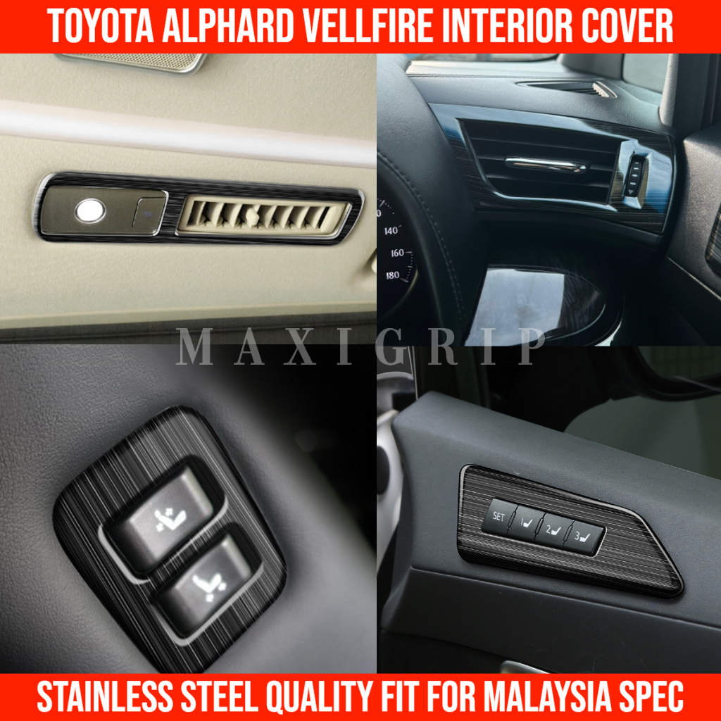 TOYOTA ALPHARD VELLFIRE AGH30 ANH30 Interior accessories cover ...
