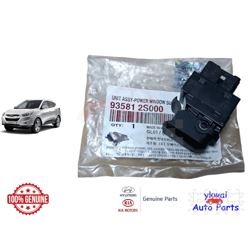 Genuine Hyundai Power Window Switch ASSY for Hyundai Tucson LM - 93570 ...