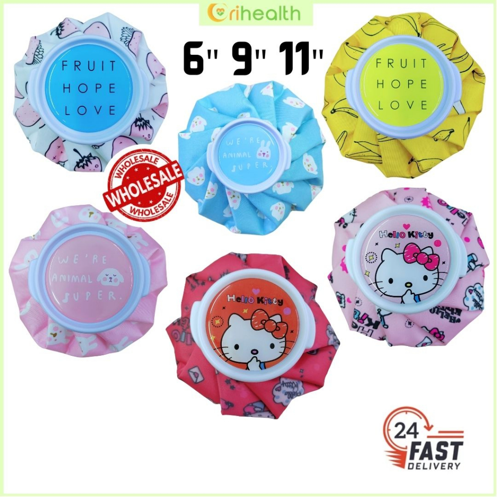Orihealth Reusable Hot Water Bag Ice Bag Bottle Cooler Bag cute pattern ...