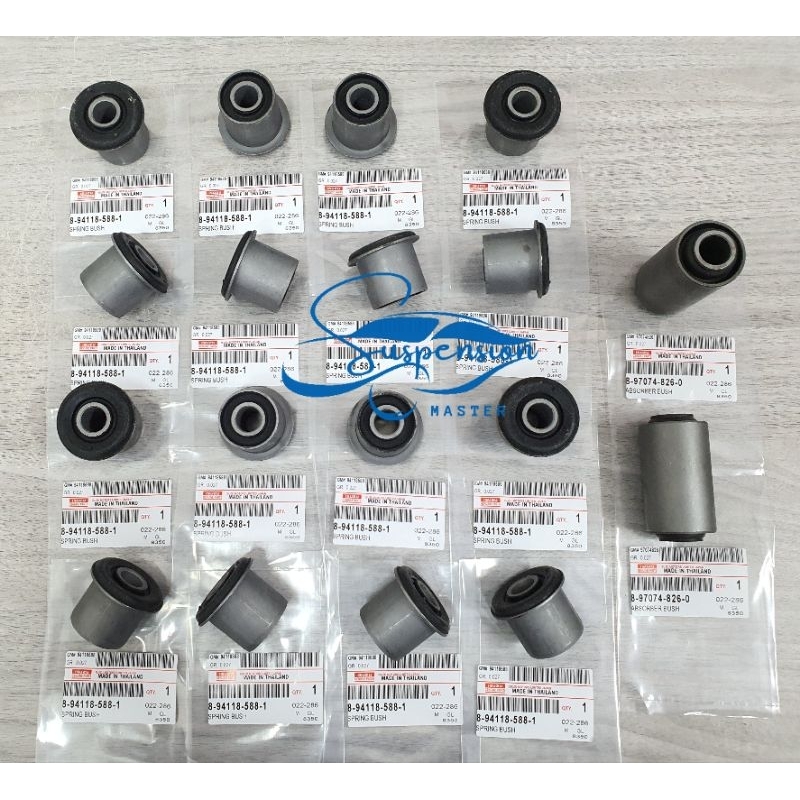 18 IN 1 SET - LEAF SPRING BUSH FRONT & REAR - ISUZU NPR HICOM PERKASA ...