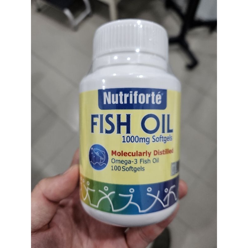 Nutriforte Fishoil 1000mg (New stock!) | Shopee Malaysia