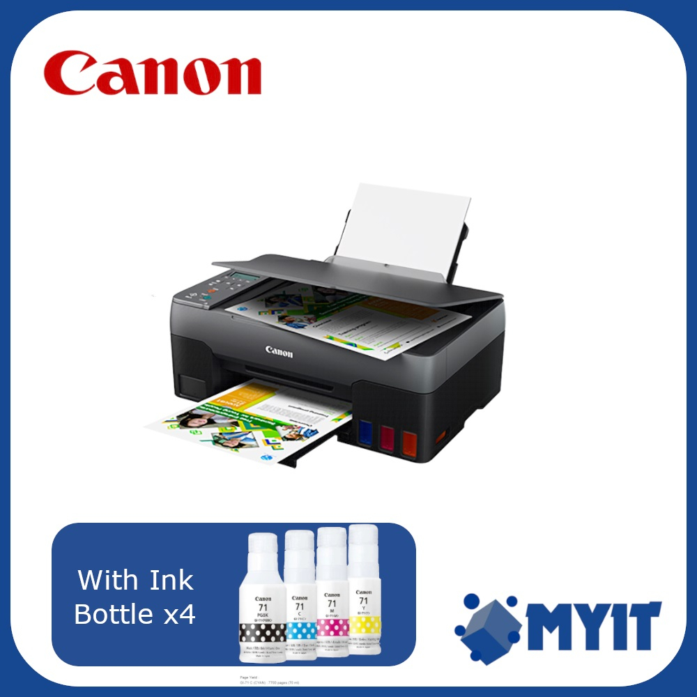 Canon G2020 Aio 3 in 1 Inkjet Printer All in One Print Scan Copy with ...