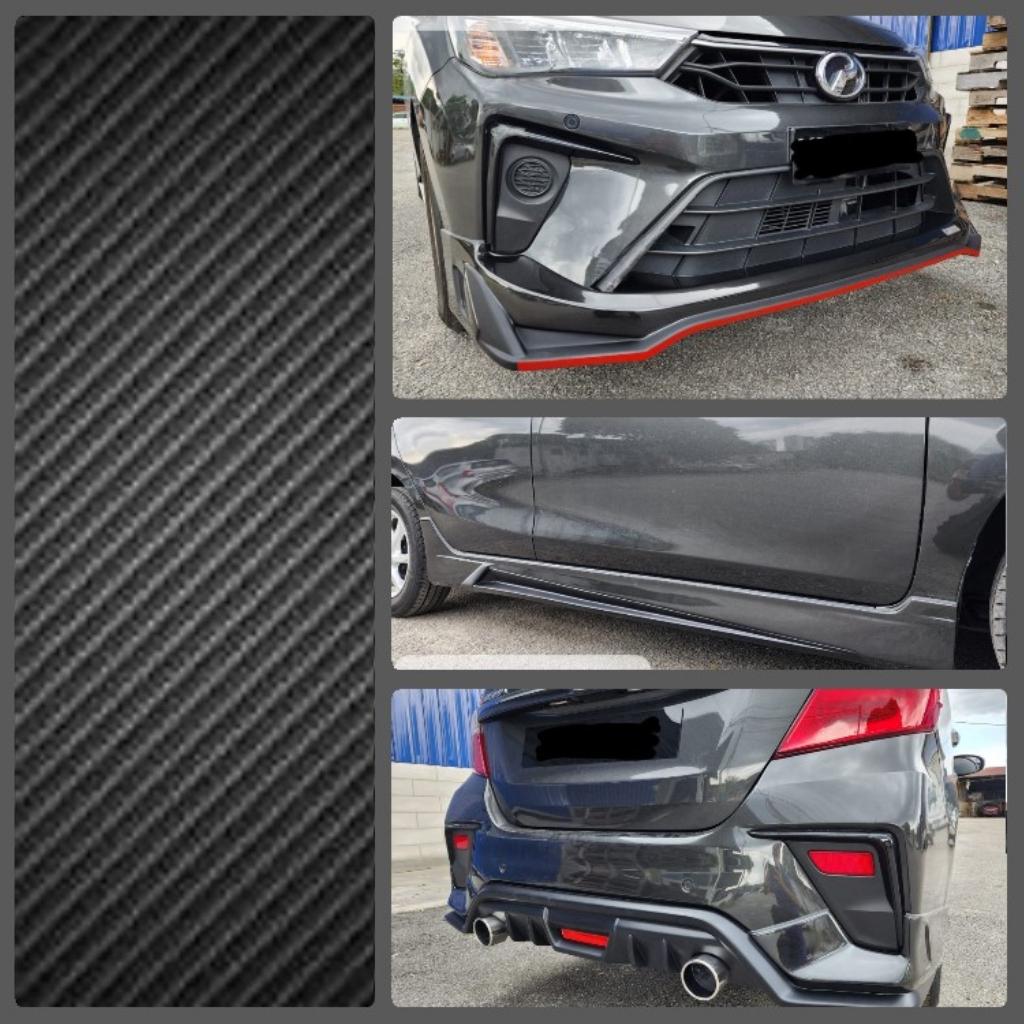 Perodua Bezza 1st Generation 2020 Drive 68 V2 Body Kit ABS Ready Stock ...