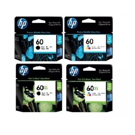 HP 60 Black and Color (Expired) | Shopee Malaysia