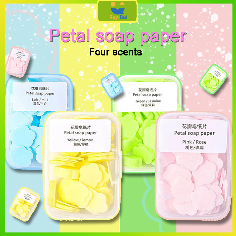 Disposable Soap Tablets Travel Portable Hand Washing Tablets Soap Paper ...