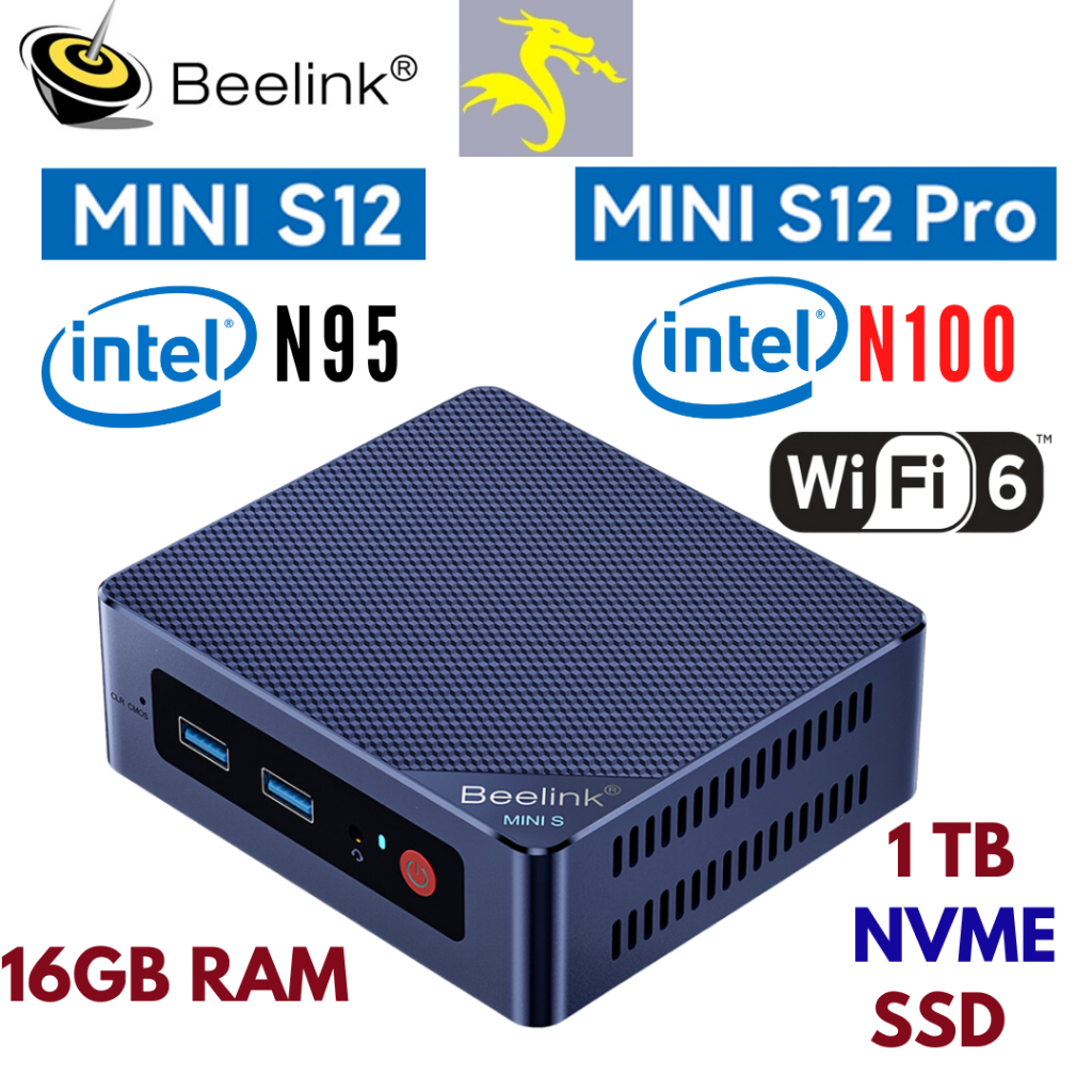 Beelink Mini S12 Pro Intel 12th Gen Intel N100 Intel N95 MINI PC ...