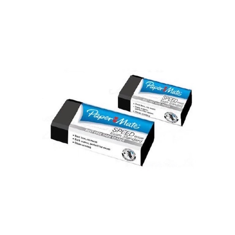 Paper Mate Dust Free Dark Eraser / Speed Eraser | Shopee Malaysia