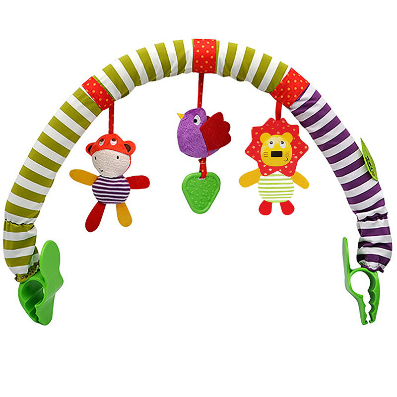 Baby Stroller/Infant Bed Crib Hanging Toys Baby Cot Rattle Toys For ...