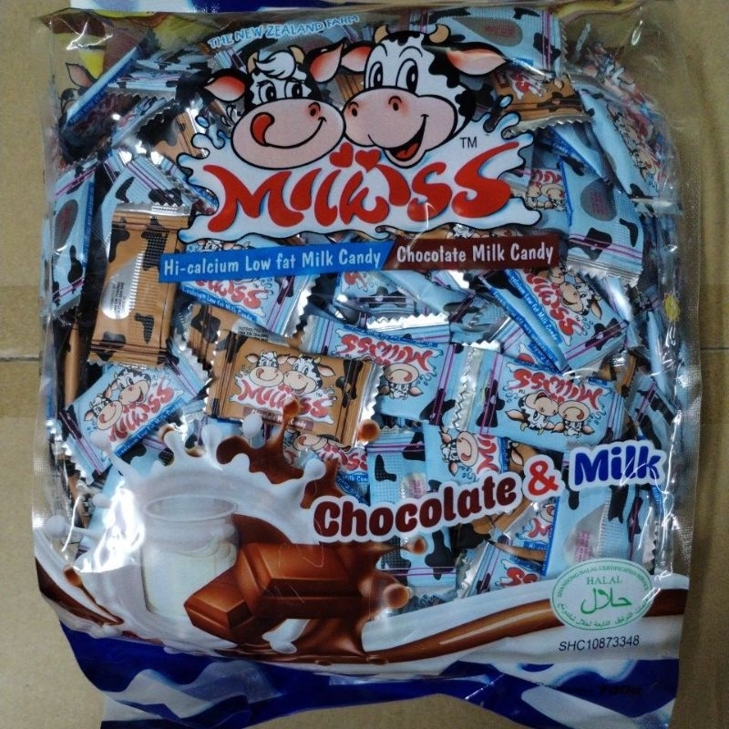 Milkiss Milk Candy Chocolate Candy Gula-gula Susu Coklat Coco Choco ...