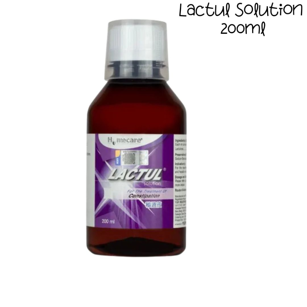 Lactul Solution 200ml For the treatment of constipation and hepatic ...