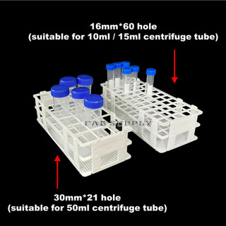 falcon Plastic test tube rack centrifuge tube rack 50ml 15mL 10ml ...