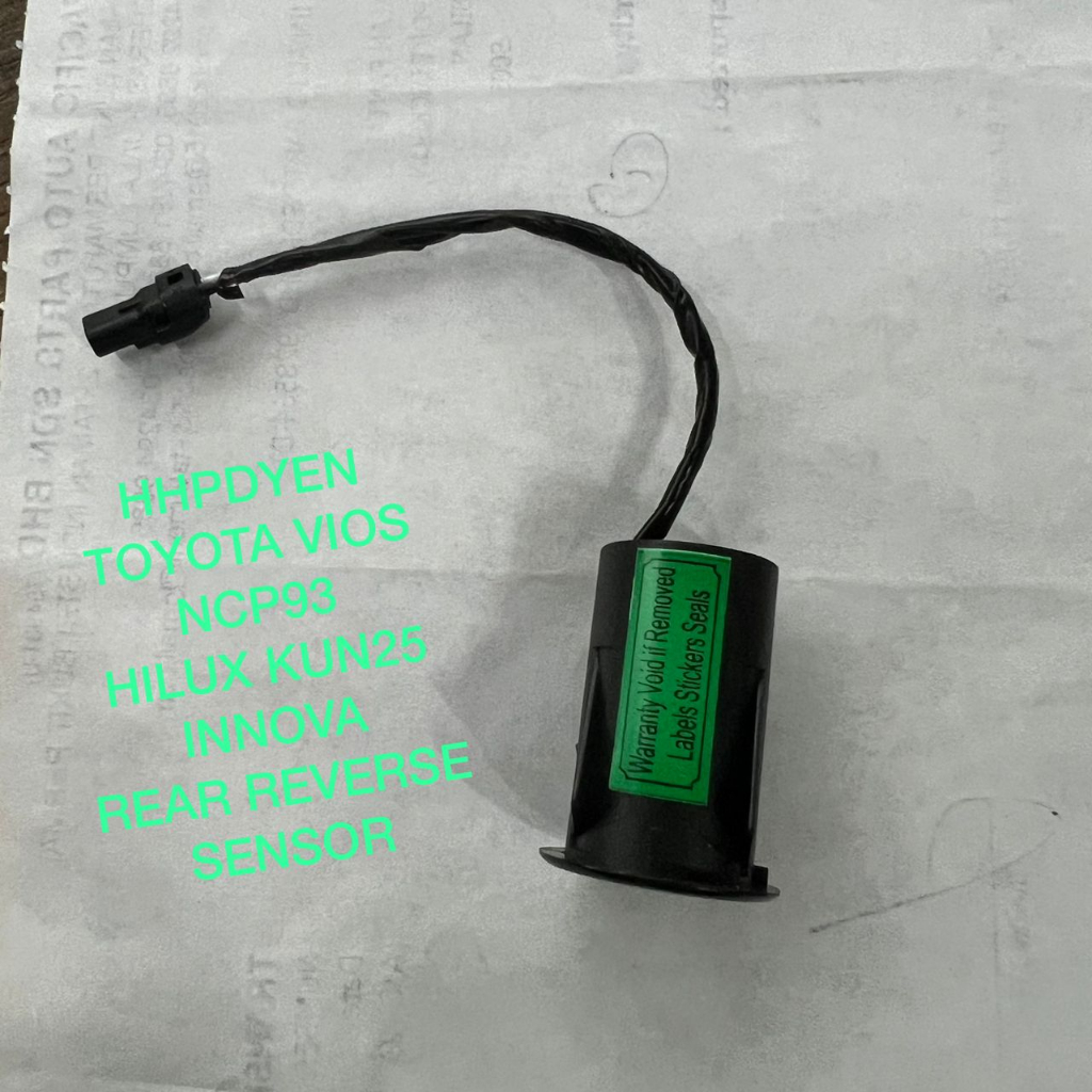 TOYOTA VIOS NCP93, HILUX KUN25, KUN26, INNOVA REAR REVERSE SENSOR (1PCS ...
