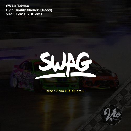 SWAG Taiwan Sticker / Decal (High Quality Sticker) | Shopee Malaysia