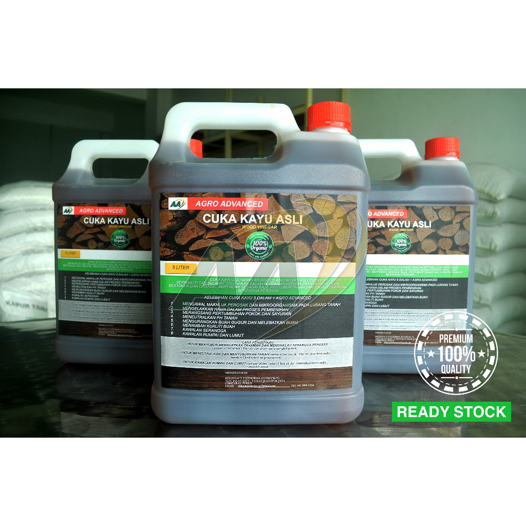 CUKA KAYU AGRO ADVANCED 5 LITER | Shopee Malaysia