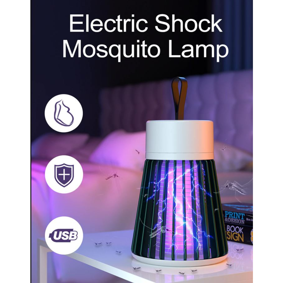 🔥 READY STOCK 🔥JACKRILA 2-in-1 USB Rechargeable Mosquito Killer Lamp ...