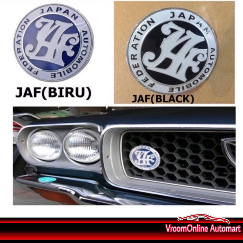 Universal JAF Japan Automobile Federation Front Grill Badge Car JDM ...