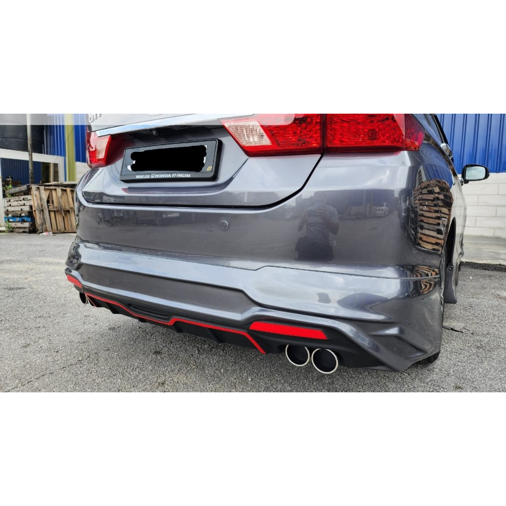 Honda City 6th Generation 2017 Mugen RS Thai Skirting Body Kit ABS ...