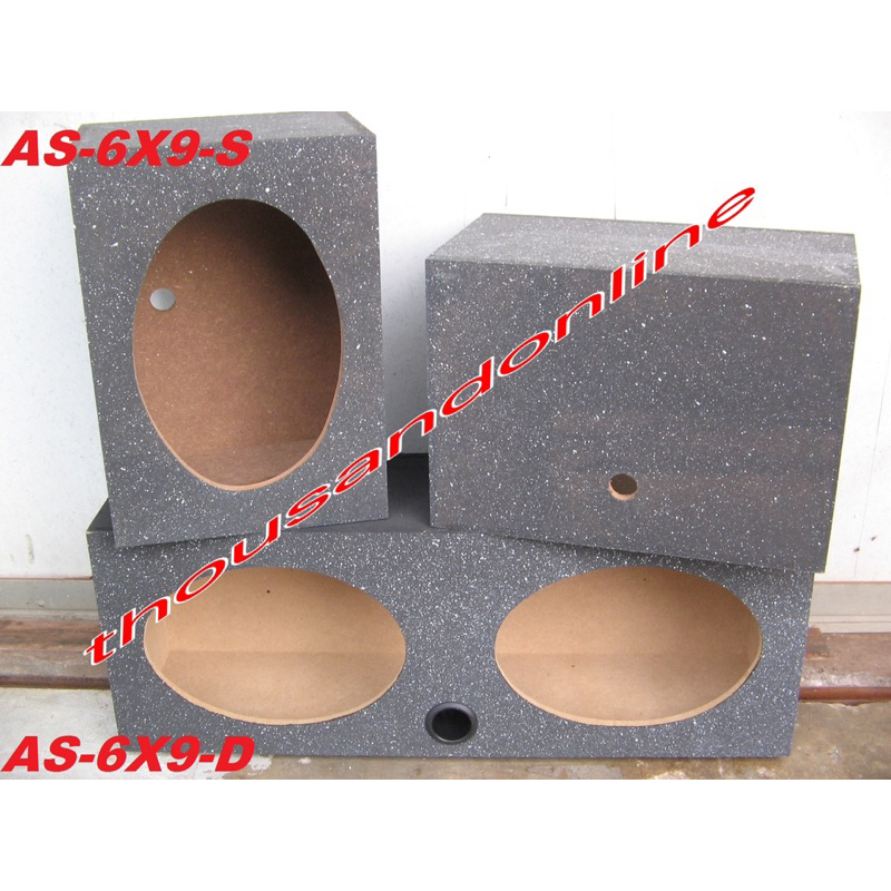 100% MADE IN MALAYSIA 6X9 INCH SUB WOOFER SINGLE / DOUBLE SPEAKER BOX ...