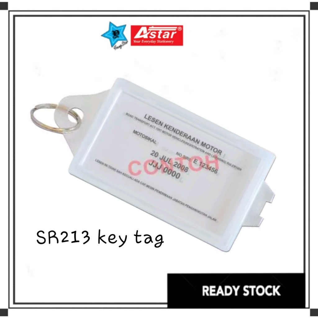 ASTAR Motor Key Tag / Motor License Holder ( SR213 ) | Shopee Malaysia