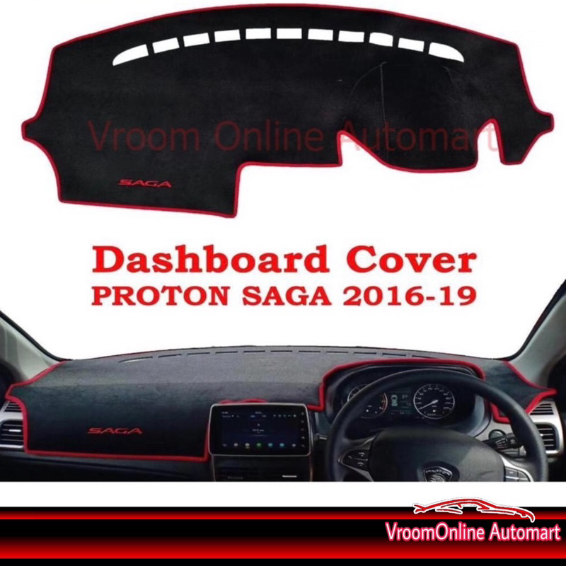 Proton Saga 2016-2019 Dashboard Cover High Quality Custom Made | Shopee ...