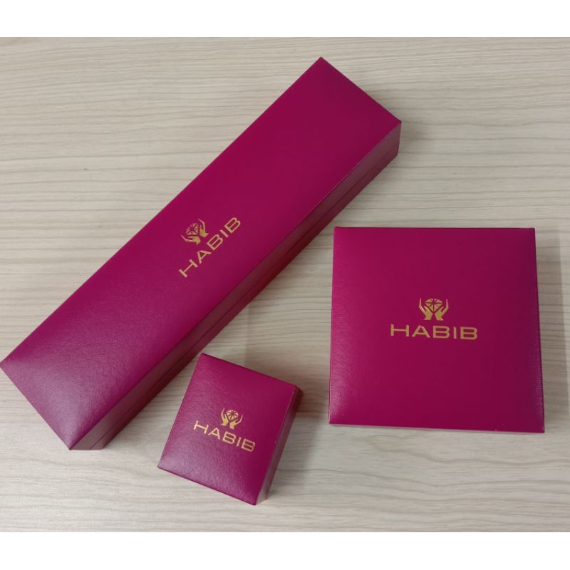 Habib Jewel$s Ring/Pendant/Earings/Bracelet/Necklace Jewellery Box 💝💝 ...
