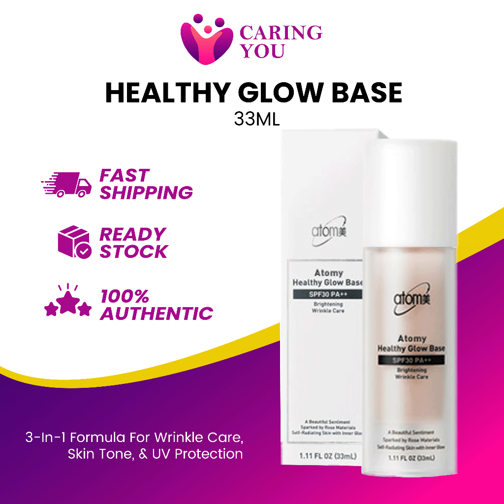 Atomy Healthy Glow Base 33ML Skincare Sunblock Pelindung Matahari ...