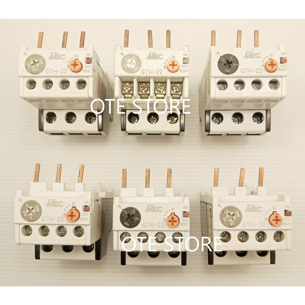 LS GTH-22/3 Thermal Overload Relay (0.63-1A / 1.6-2.5A / 4-6A / 5-8A ...