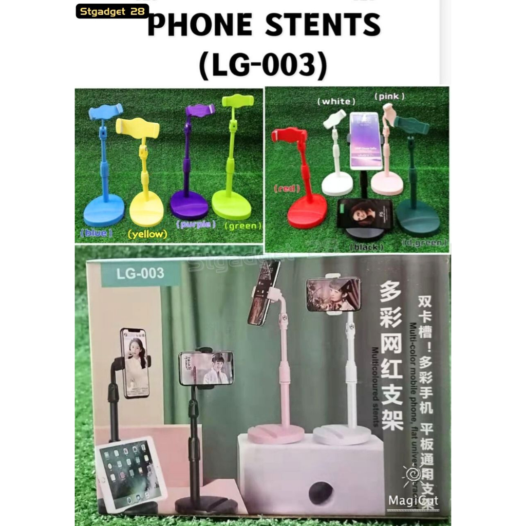 MOBILE PHONE STAND HOLDER TABLE KAKI FON KLIP MEJA COMPATIBLE BRACKET ...