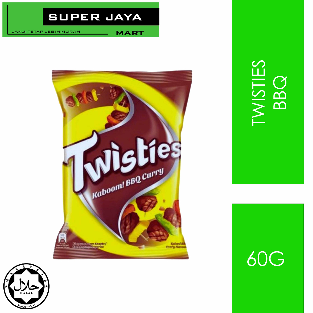 Twisties 60g Bbq Curry/ Cheeky Cheddar Cheese/ Cherry Tomato Bomb ...