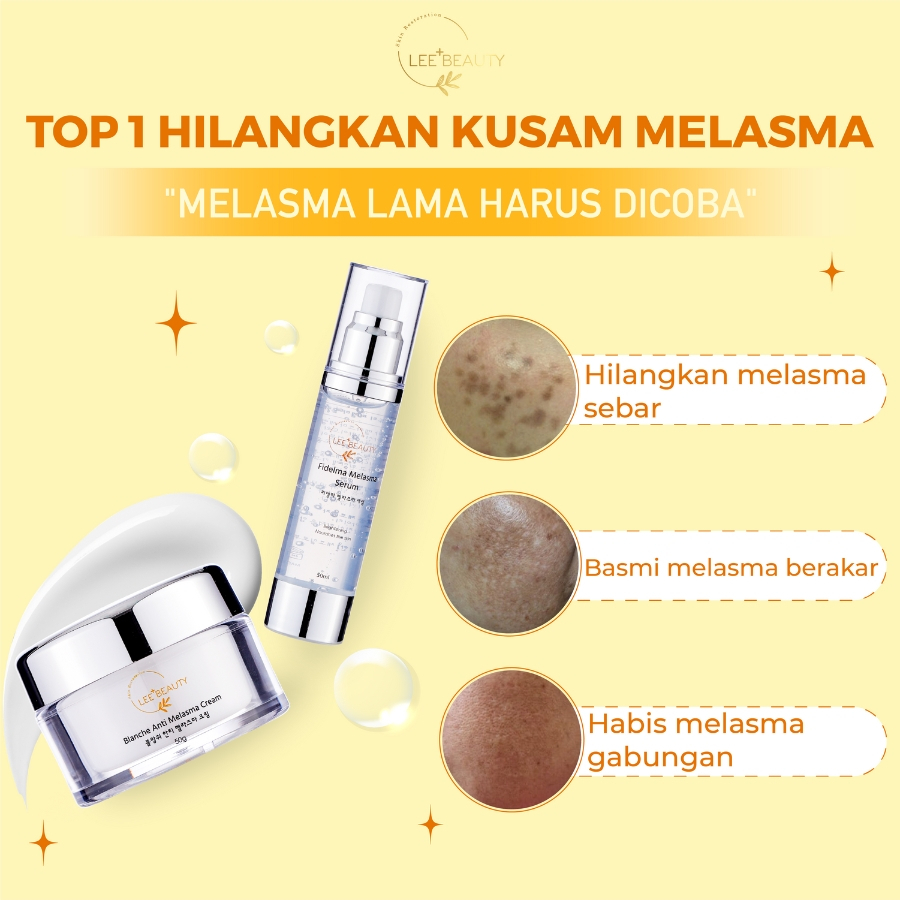 Combo Lee Beauty Blanche Anti melasma cream And Melasma Serum | Shopee ...