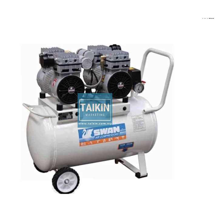 Swan Oil Less Air Compressor 2HP 39L Tank DRS-210-39T | Shopee Malaysia