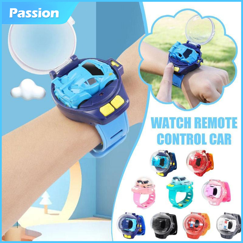 RC Racing Car Mini Car Remote Control Watches Toy Kids Christmas Gift ...