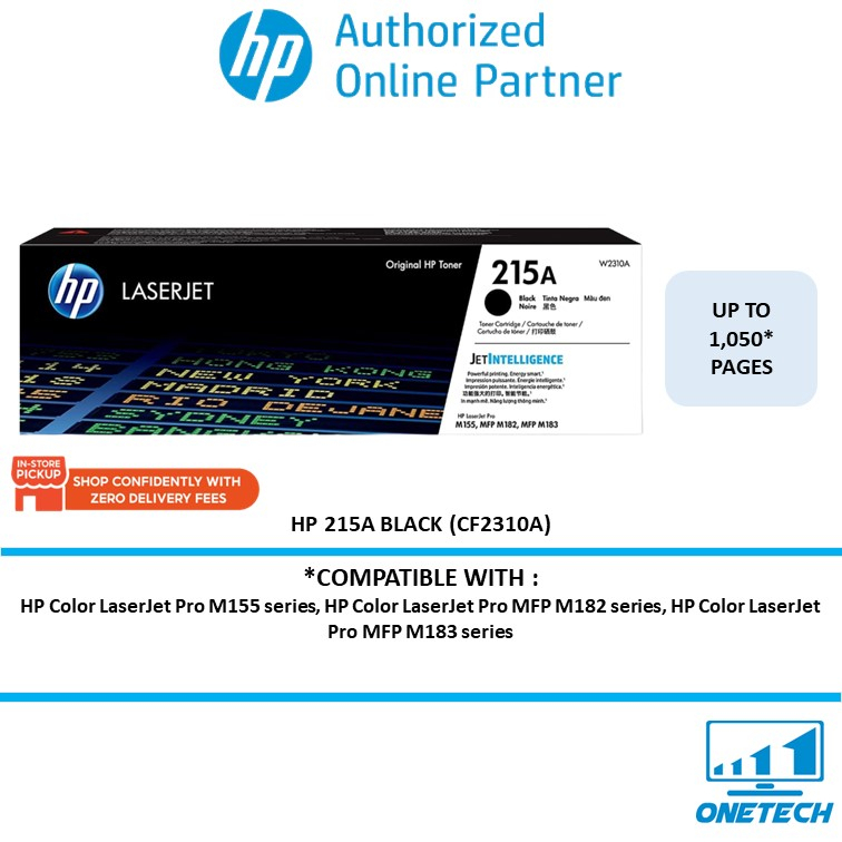 HP 215A LaserJet Toner Cartridge - W2310A Black / W2311A Cyan / W2312A ...
