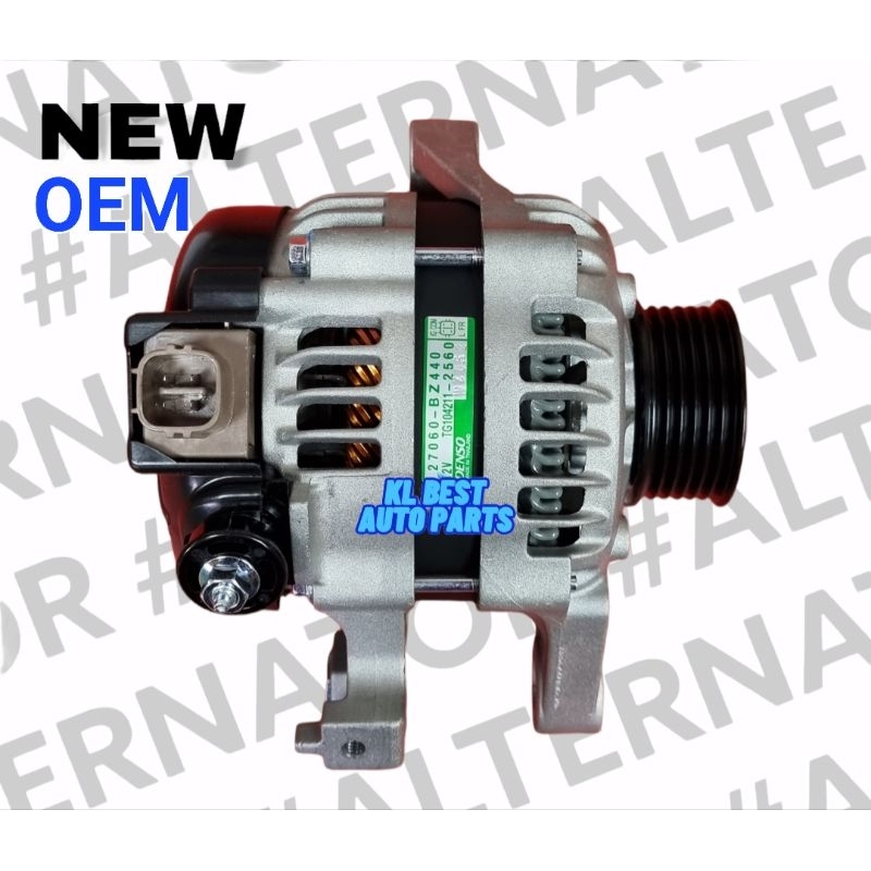 OEM NEW PERODUA BEZZA 1.3 / MYVI 1.3 D20N ALTERNATOR RECON AND NEW ...