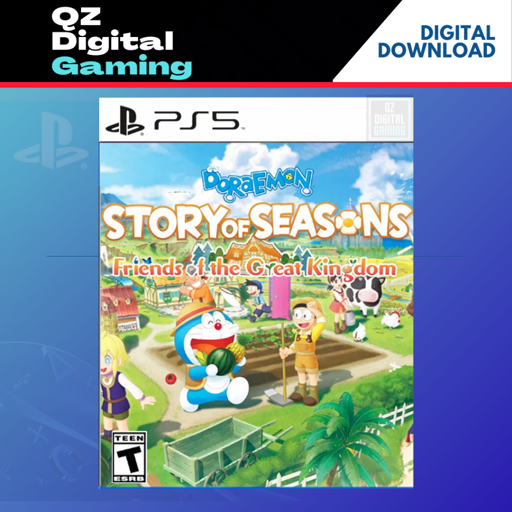 PS5 DORAEMON STORY OF SEASONS: Friends of the Great Kingdom Full Game ...
