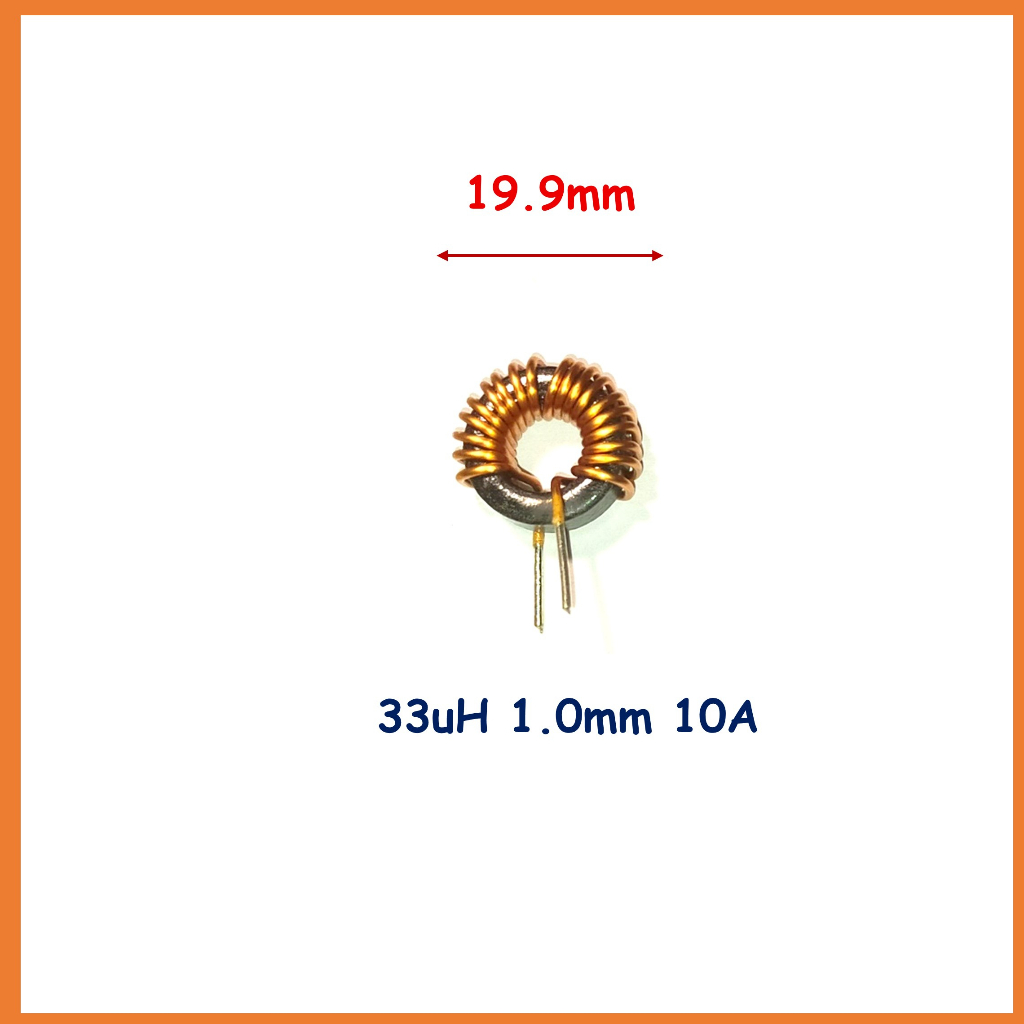 Ferrite Toroidal Inductor Induktor Coil 6.8UH 22UH 33UH 15UH 47UH 68UH 100UH 4.7UH 220UH 3A 4A ...