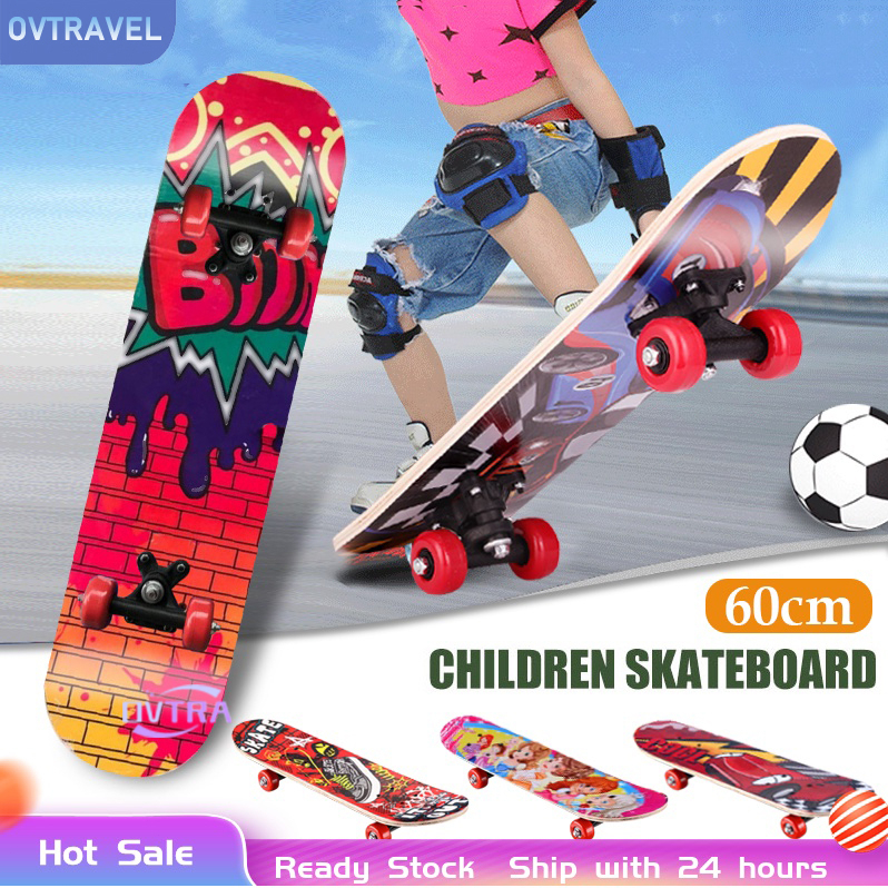 Cartoon Skuter Rocker Spiderman Longboard Childern Skateboard Marple ...