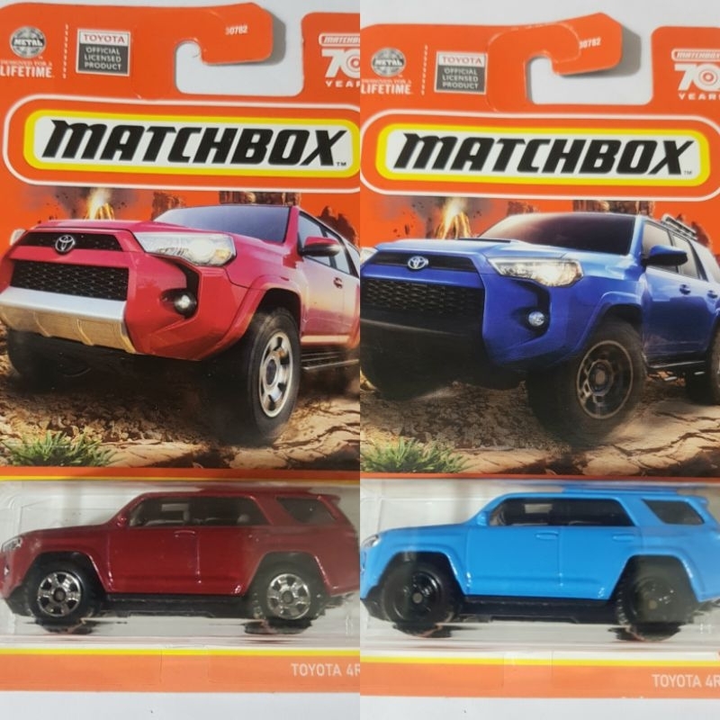 Matchbox Toyota 4Runner Red | Shopee Malaysia