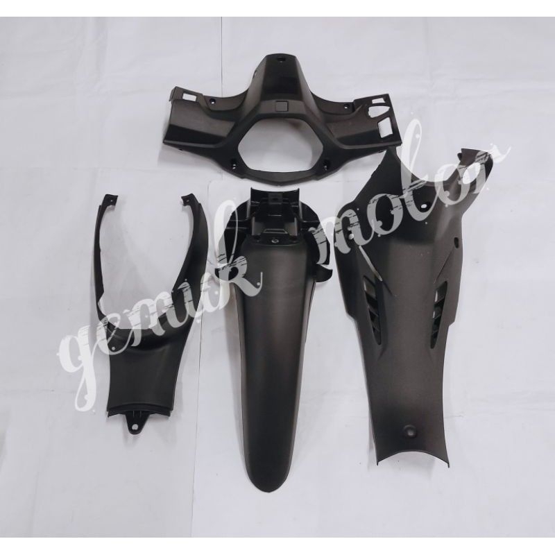 HONDA WAVE ALPHA WAVE110 CX COVER HITAM COVER INNER SET HITAM CAVER KAVER INNER SET HLD M-SEKI ...