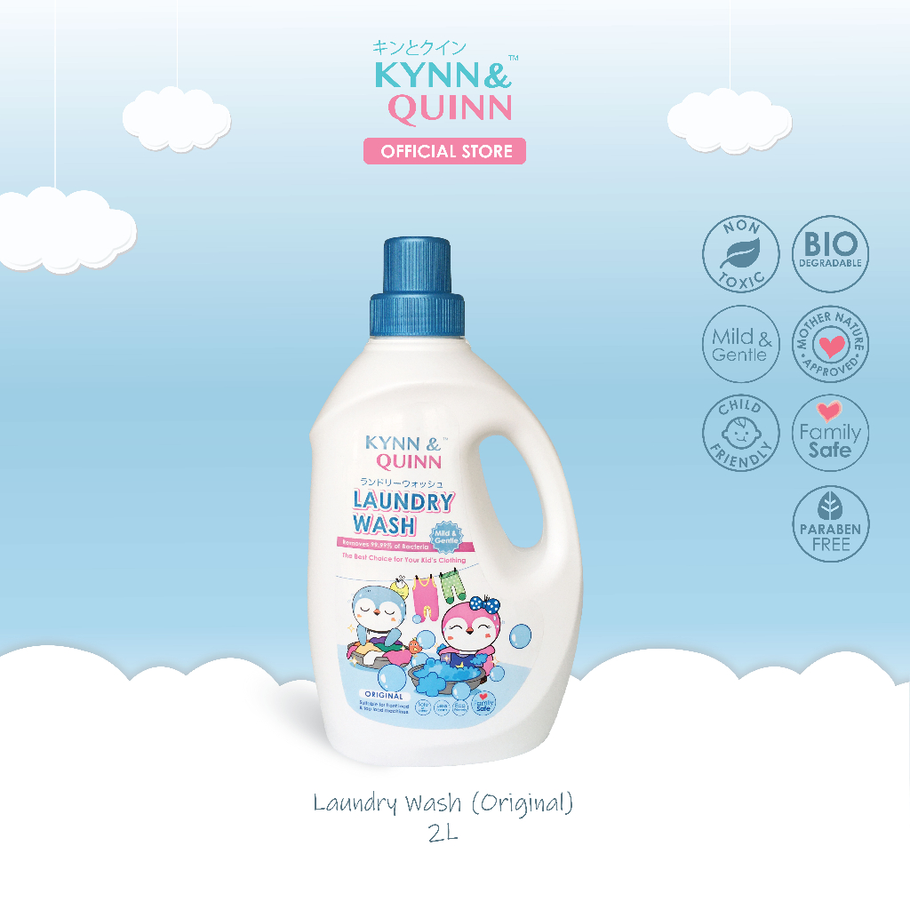 Kynn Quinn Dfenze Kids Laundry Wash Original (2L) | Shopee Malaysia