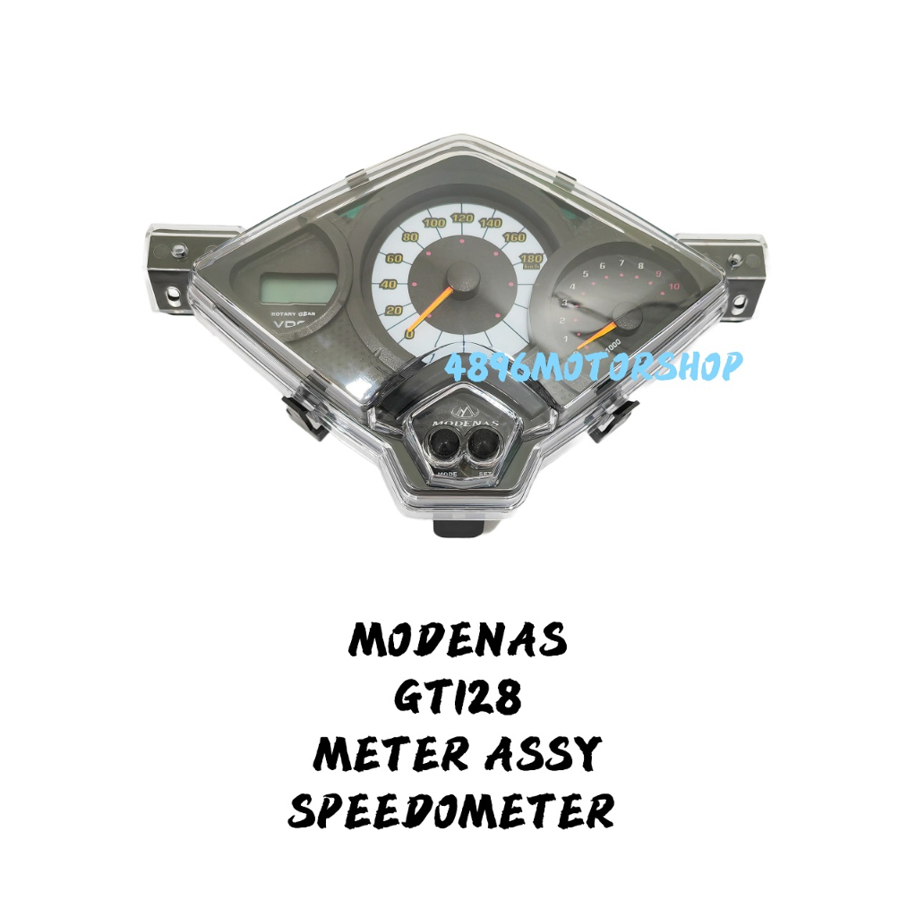 MODENAS GT 128 GT128 METER ASSY SPEEDOMETER SPEEDO | Shopee Malaysia