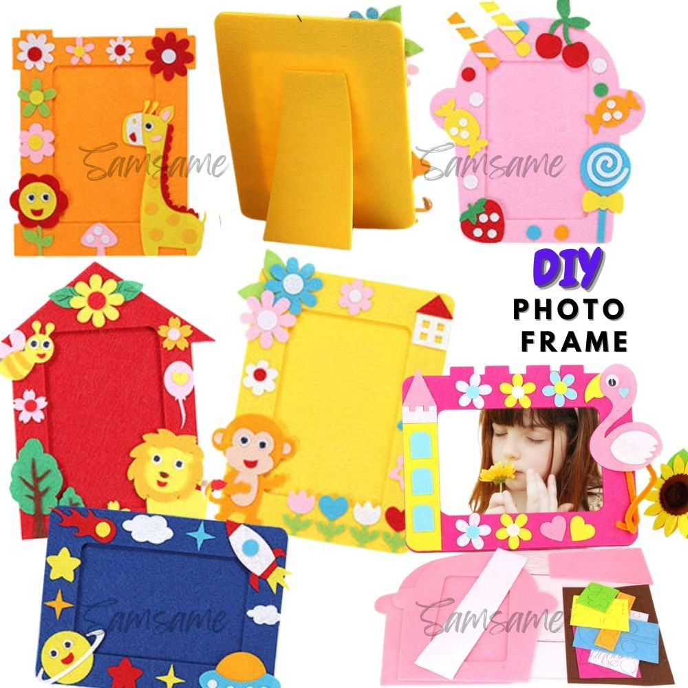 DIY Photo Frame Kid Art Craft Early Learning Cute Kids Children ...