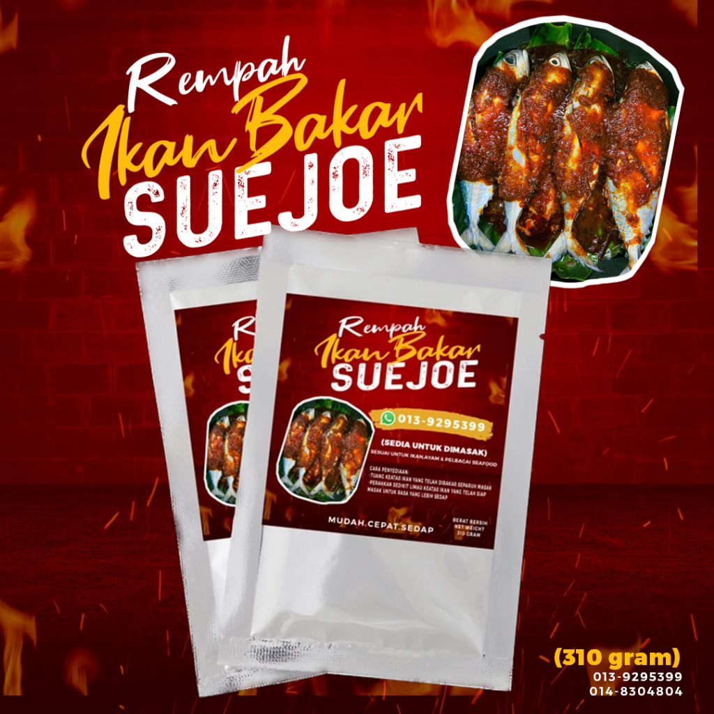 PES REMPAH IKAN BAKAR ORI SUEJOE (1 Paket boleh masak 2-3 ekor ikan ...
