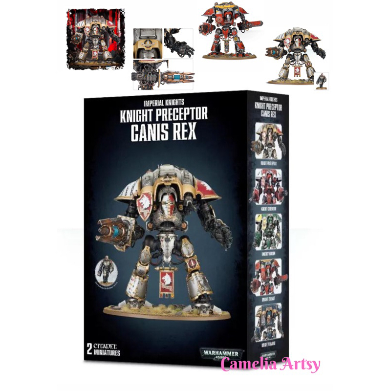 Warhammer 40,000 Imperial Knights - Knight Preceptor Canis Rex Kit🔥 ...