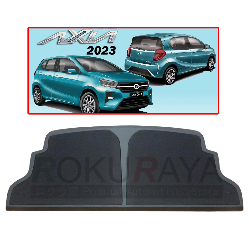 Perodua Axia A300 Second Generation (2023) Custom Fit Rear Back Top ...
