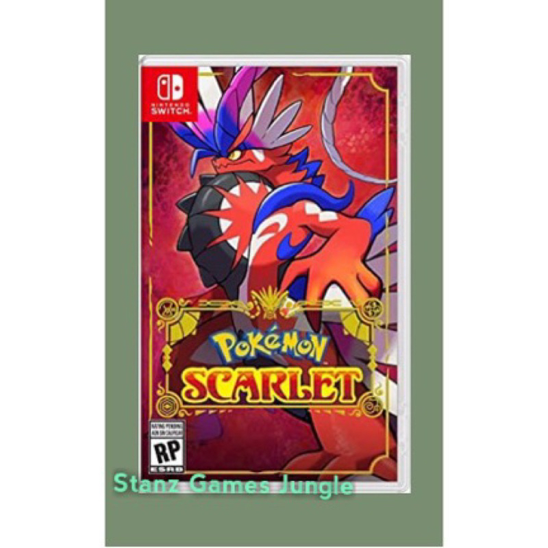NS Pokémon Scarlet Nintendo Switch | Shopee Malaysia
