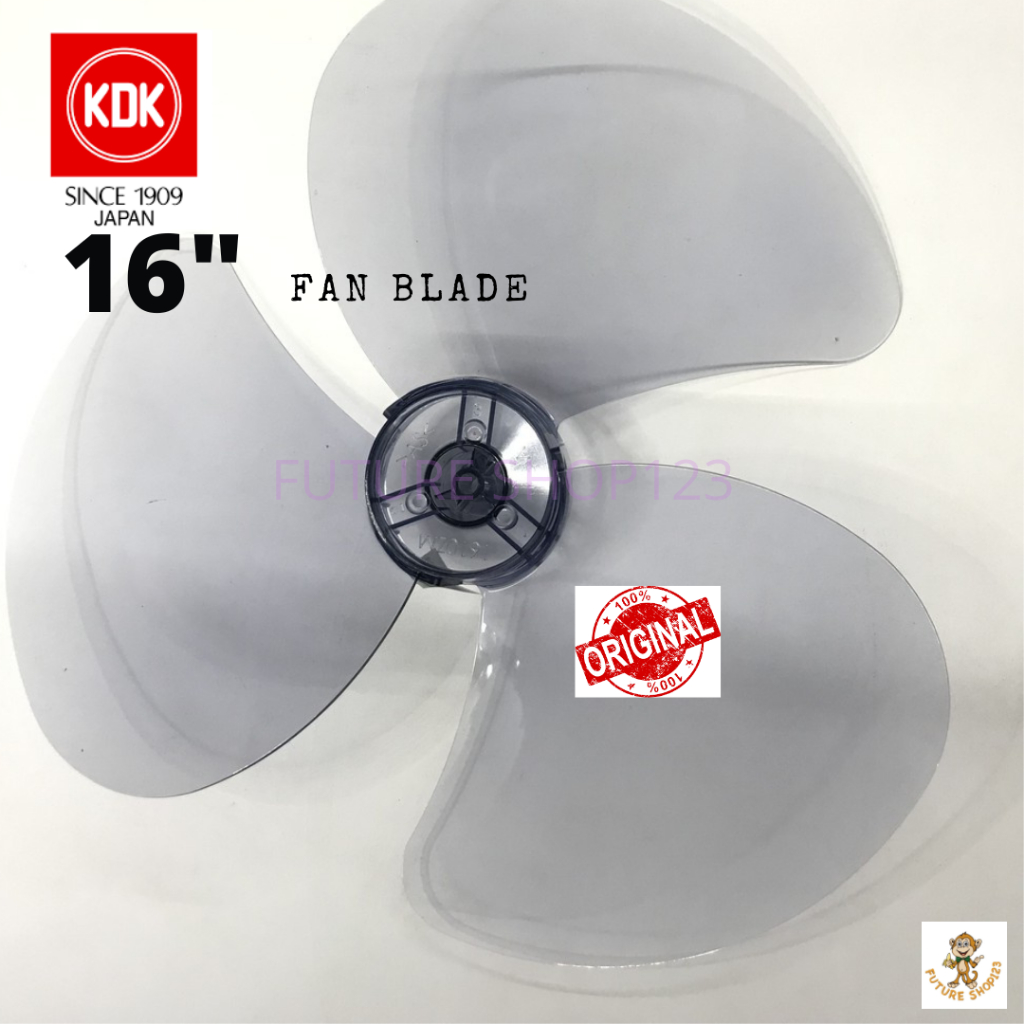 KDK Fan Blade 16" For Table,Wall,Stand,Auto Fan KB-404 , KU-408 etc/KDK ...