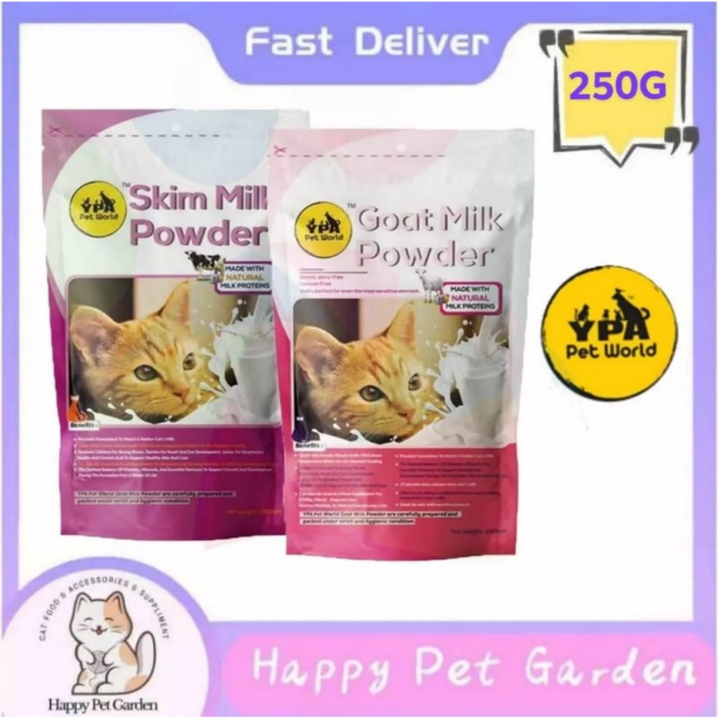 PET WORLD Goat Milk Powder(Susu Kambing )/Skim Milk Powder(Cow Cat Milk ...
